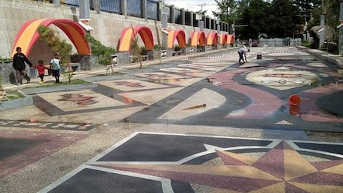 Tips Pemasangan Batu Koral Sikat | pembuatlapangan.com